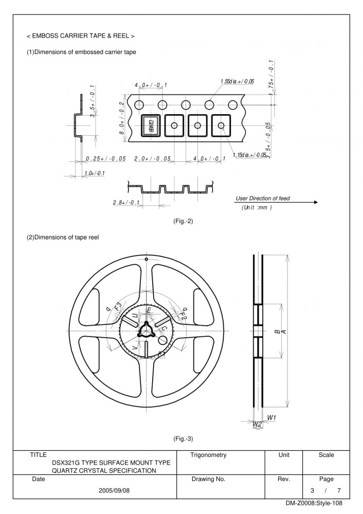 KDS DSX321G specification page 4