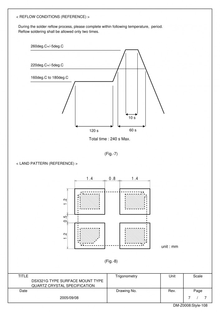 KDS DSX321G general specification page 8