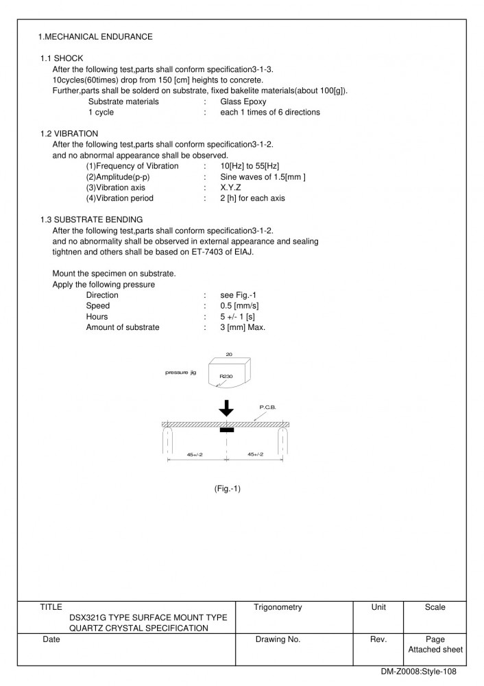 KDS DSX321G general specification page 9