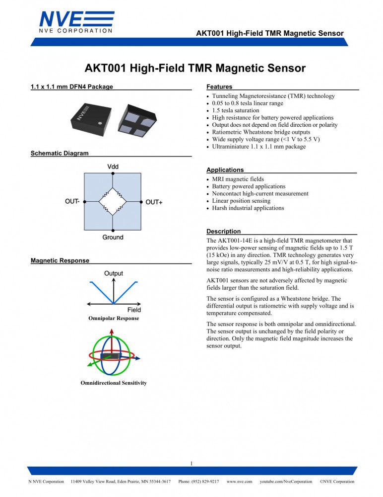 AKT001 technical document page 1