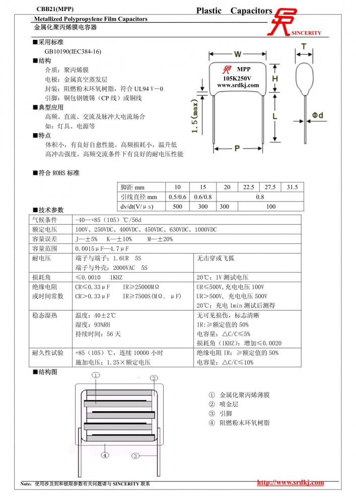 SRD datasheet page 8