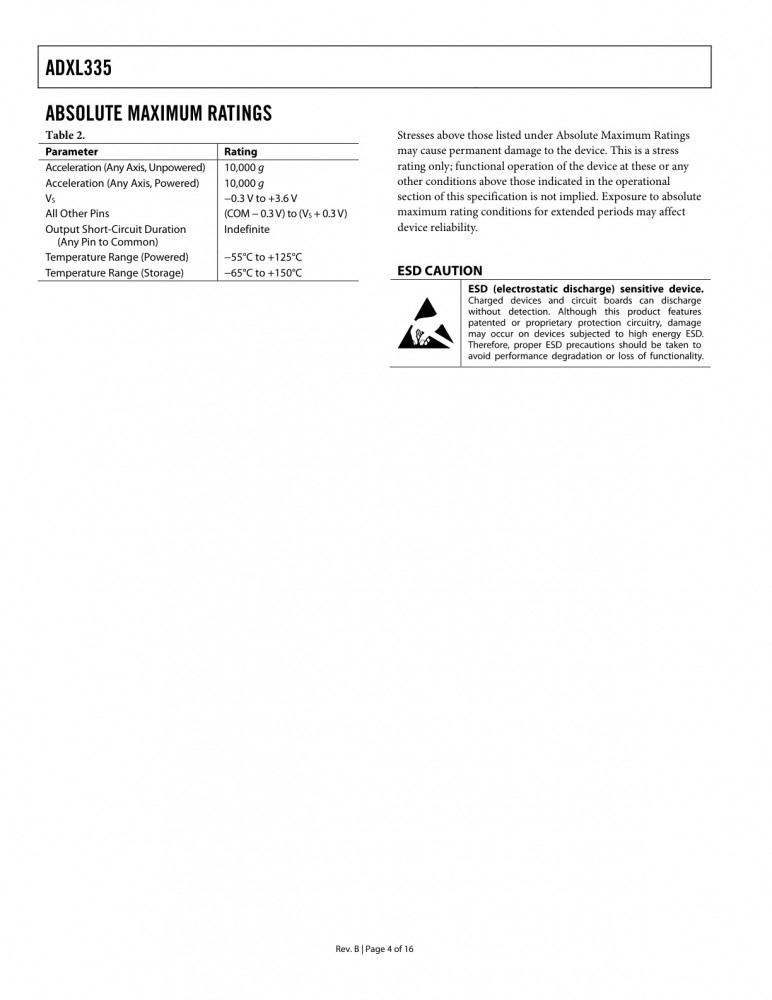 SEN-09269 datasheet page 4