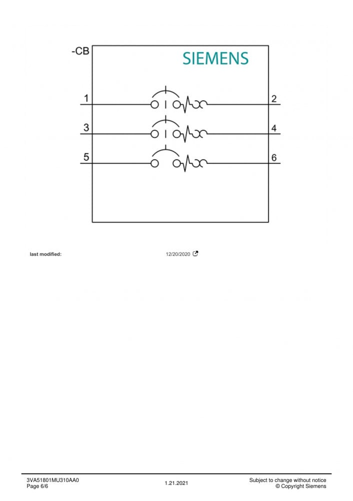 3VA5180-1MU31-0AA0 technical document page 6