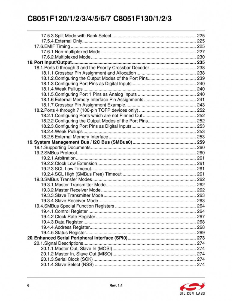 C8051F121-GQR datasheet page 6