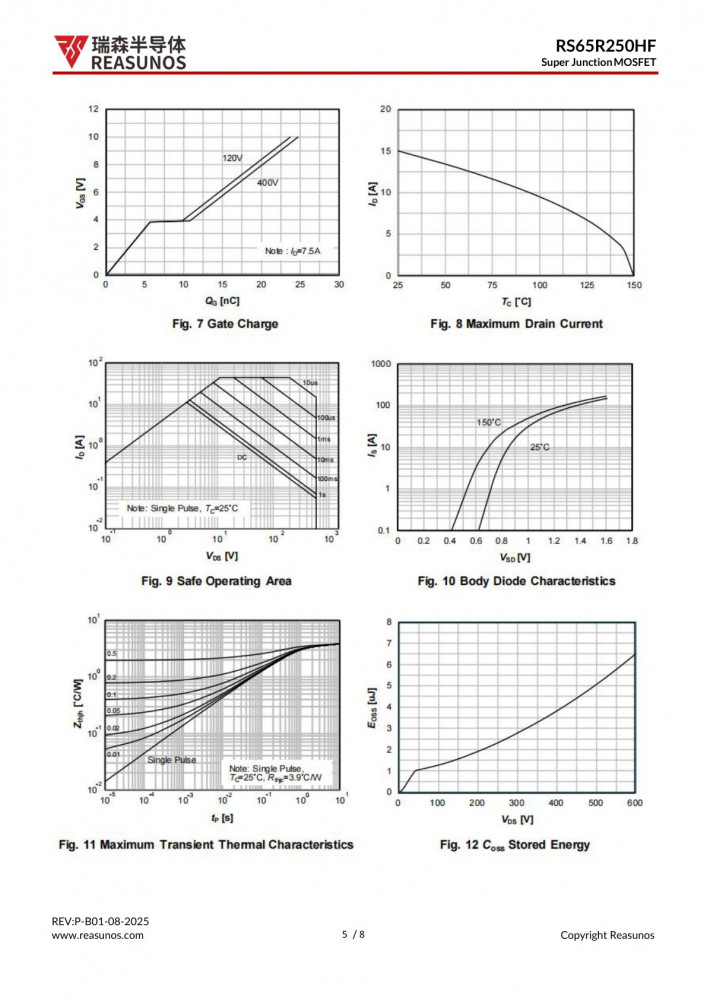 RS65R250HF datasheet page 5