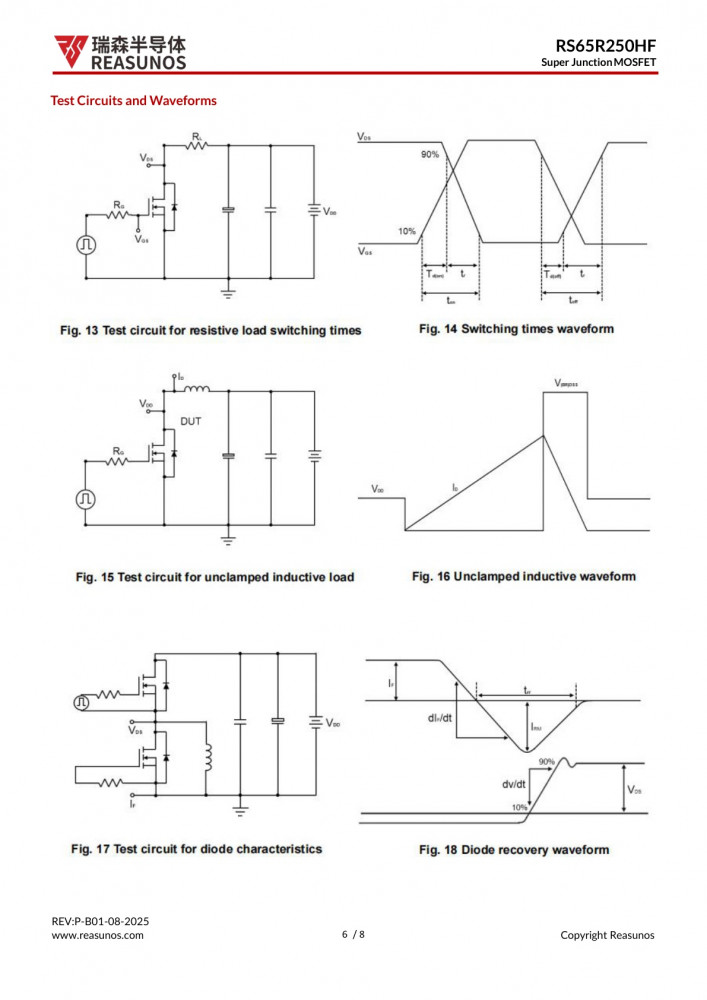 RS65R250HF datasheet page 6