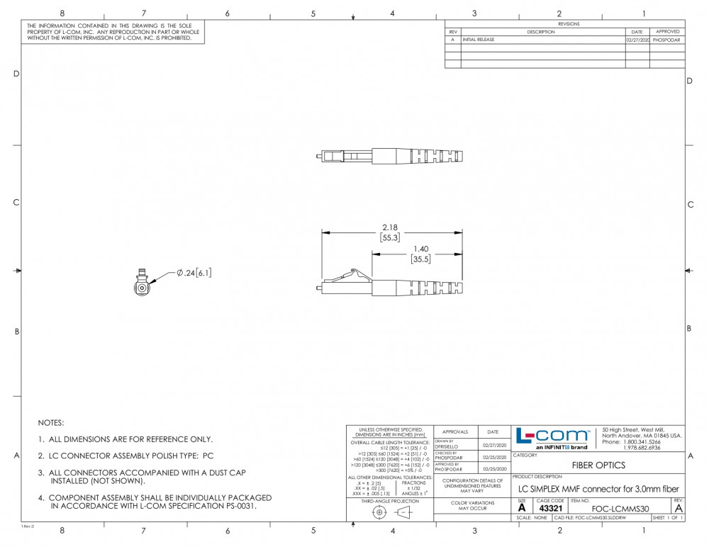 FOC-LCMMS30 technical document preview