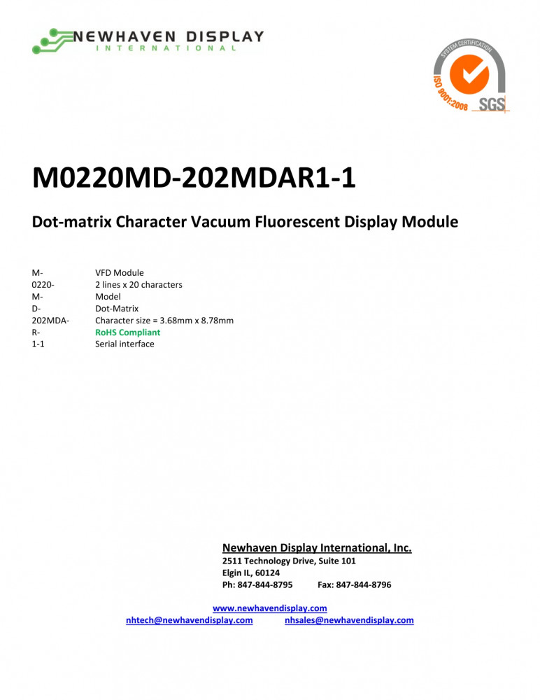 M0220MD-202MDAR1-1 datasheet page 1