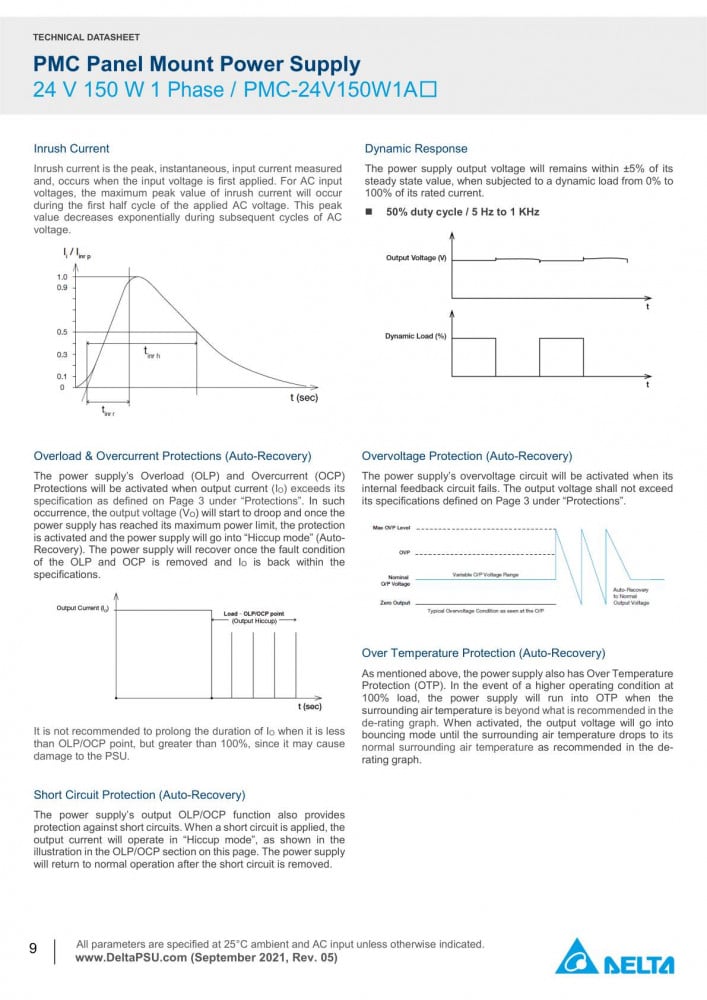 PMC-24V150W1AA datasheet page 9