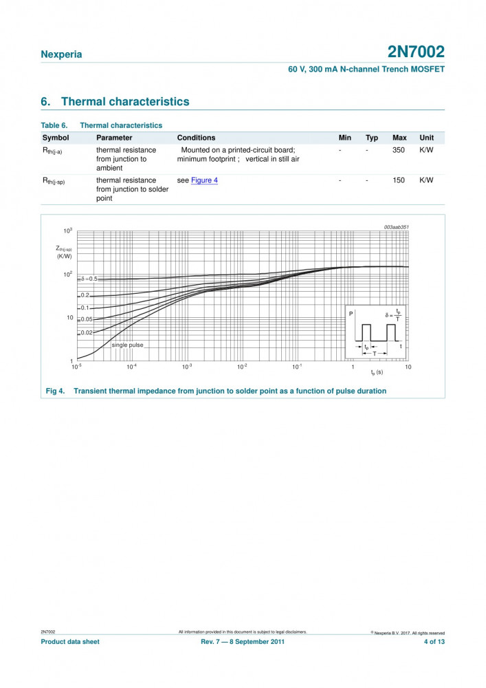 2N7002,215 datasheet page 4