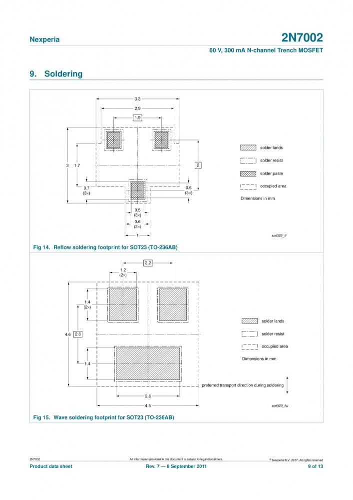 2N7002,215 datasheet page 9