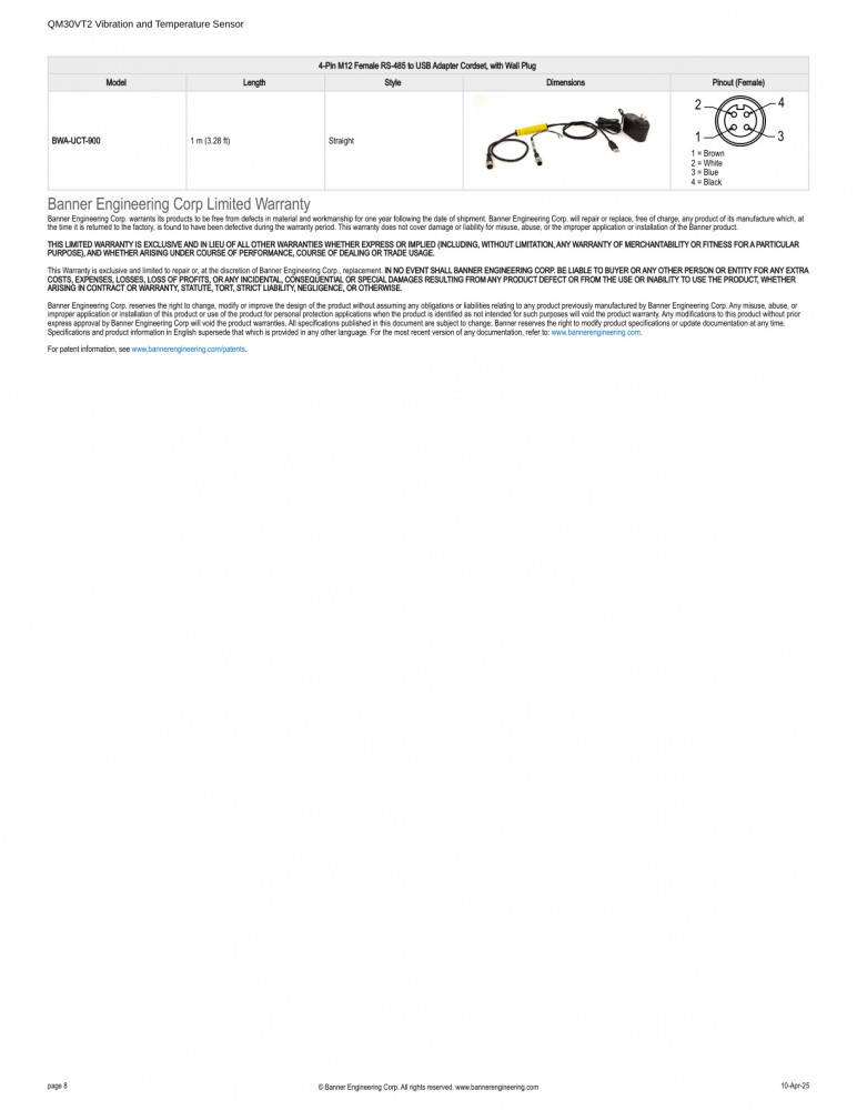 QM30VT2 document page 8