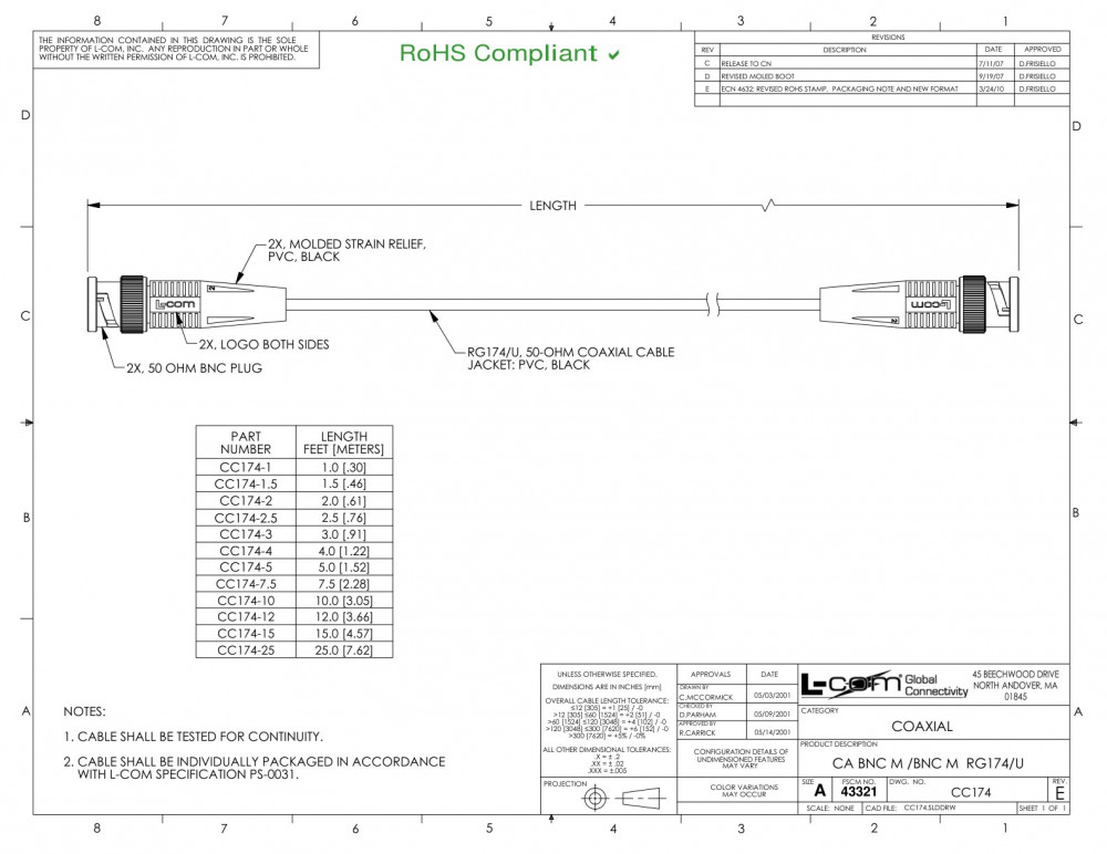 CC174-7.5 technical document preview