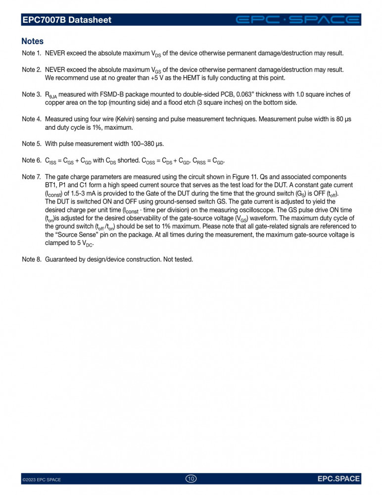 EPC7007BC datasheet page 10