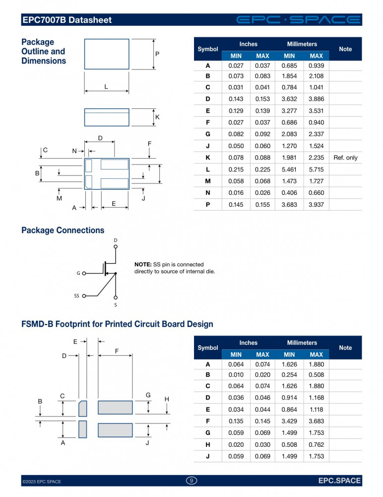 EPC7007BC datasheet page 9