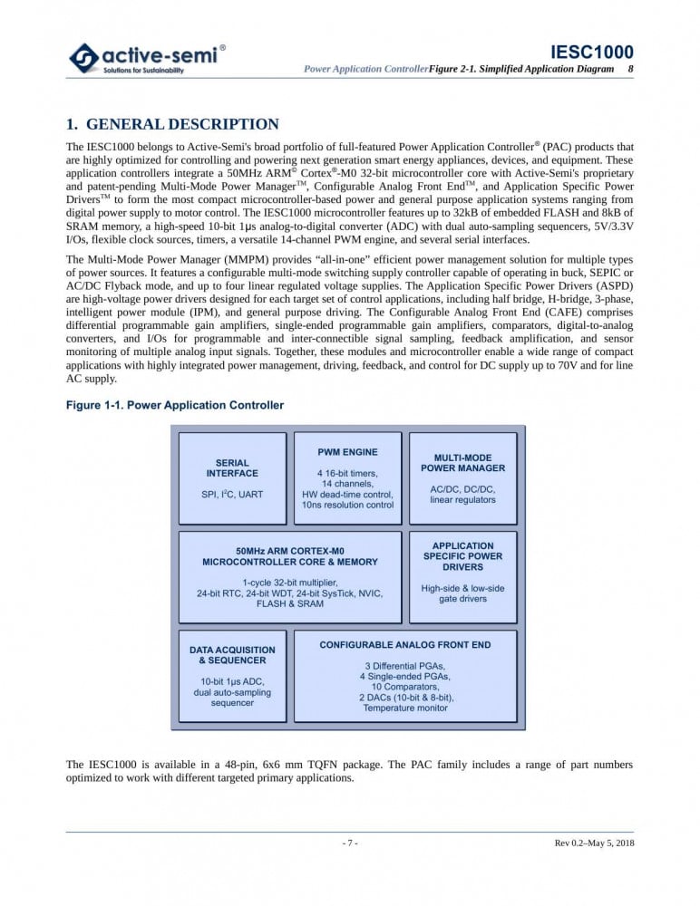 IESC1000 datasheet page 7