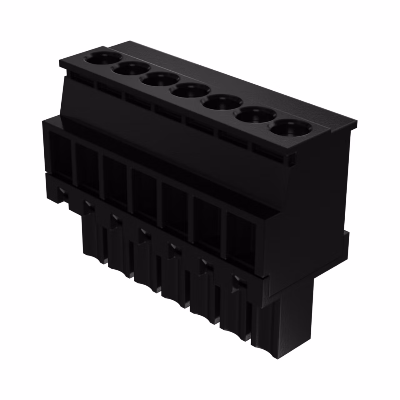 3.50mm Pitch Eurostyle Vertical Plug, Rear Wire Entry, 7 Circuits for sale
