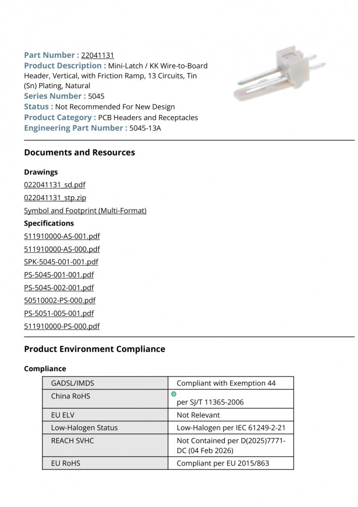 22041131 technical document preview, page 1