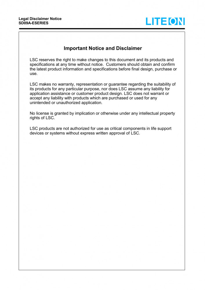 SD09A240E datasheet page 4