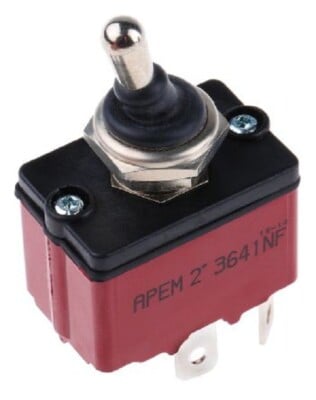 APEM 3641NF Toggle Switch for sale