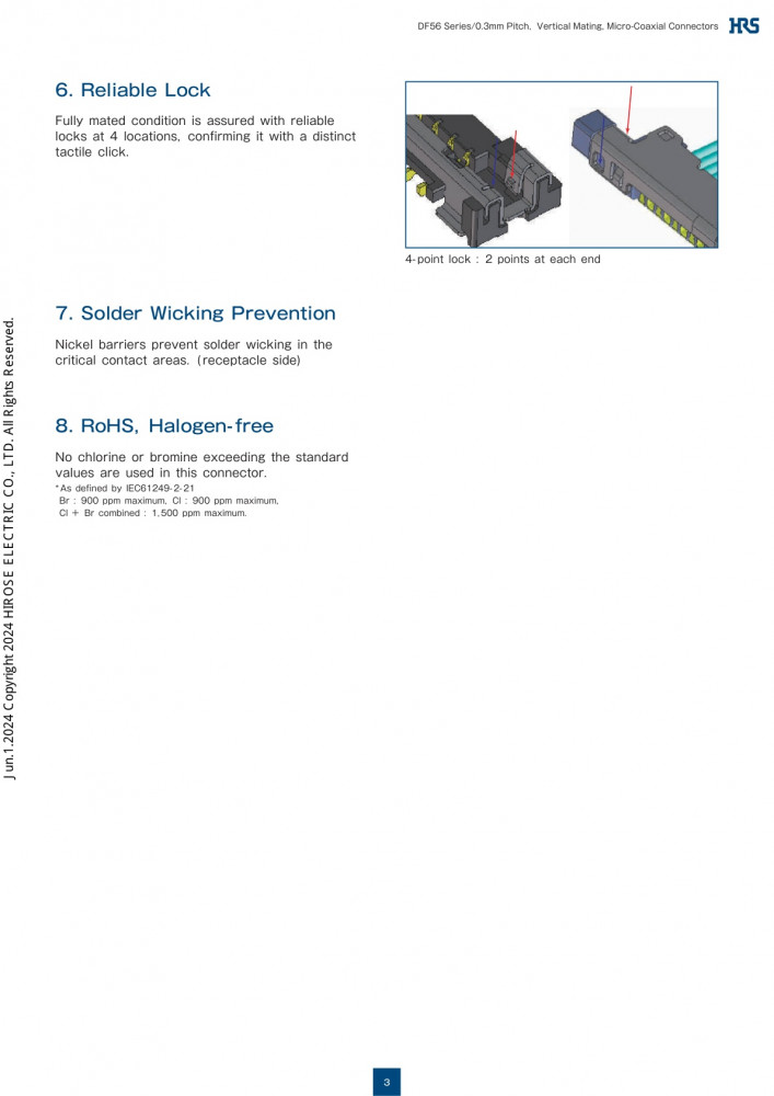 HRS DF56 datasheet page 3