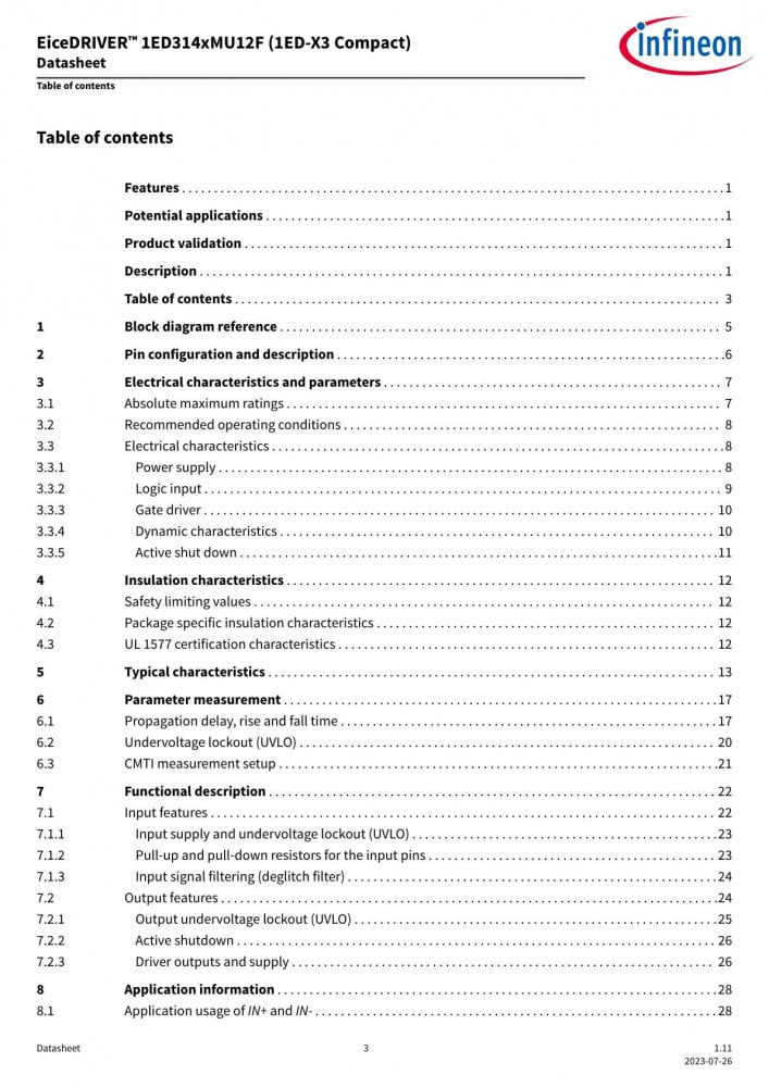 1ED3140MU12FXUMA1 datasheet page 3