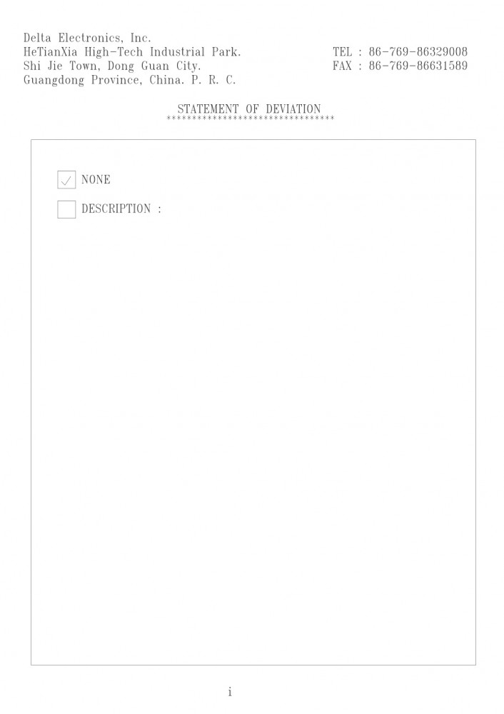 BFB0512HA-CX3D specification page 2