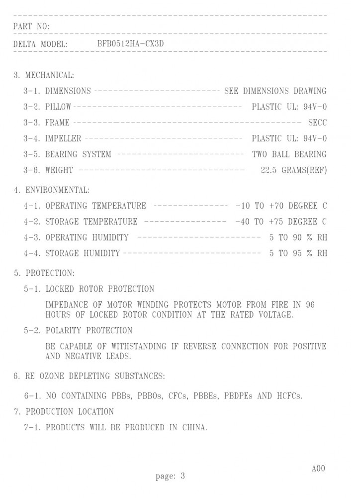 BFB0512HA-CX3D specification page 5