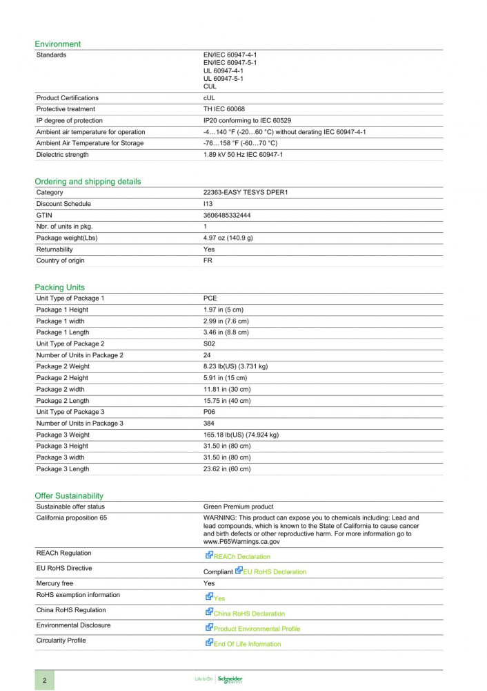 DPER22 technical document page 2