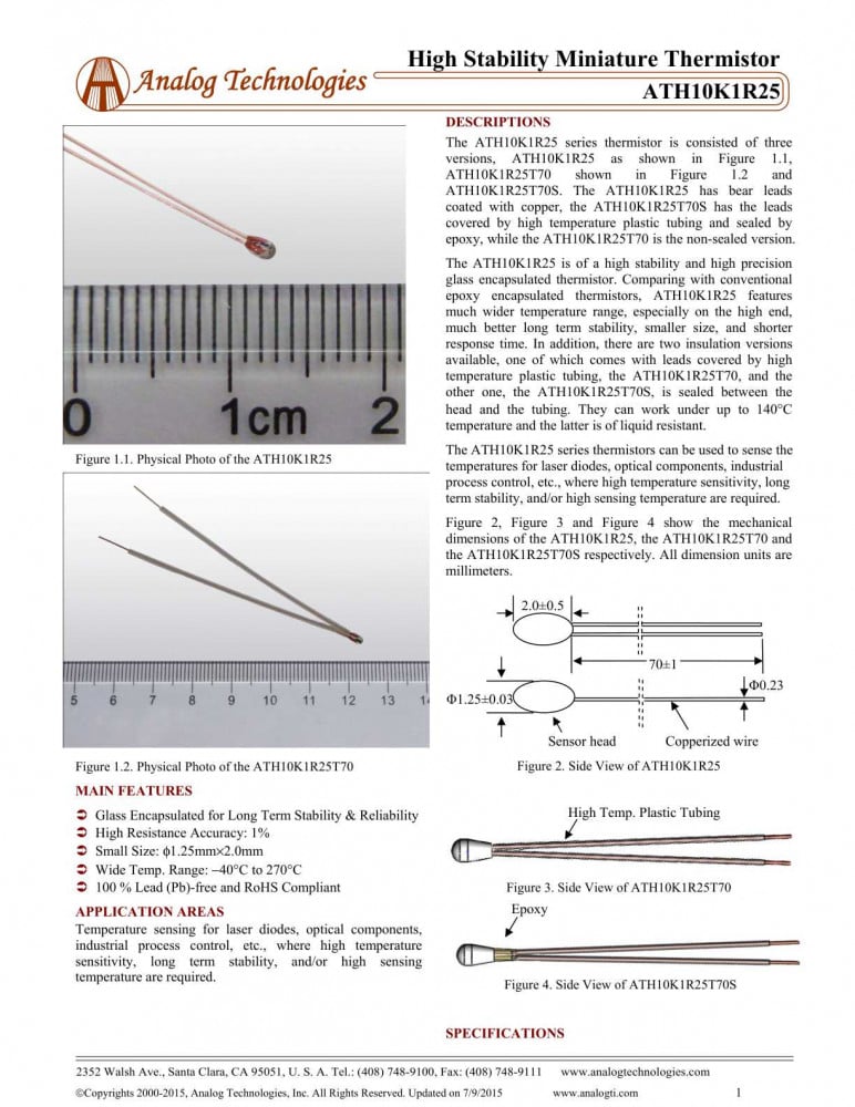 ATH10K1R25 datasheet page 1