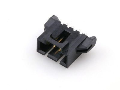 2.54mm Pitch SL Header, Single Row, 3.05mm Pocket, Vertical, Shrouded, with Press-Fit Plastic Peg, 5 Circuits, Tin (Sn) Plating
