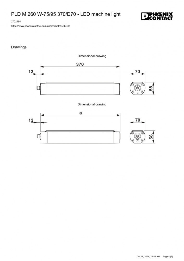 Phoenix Contact 2702484 technical document page 4