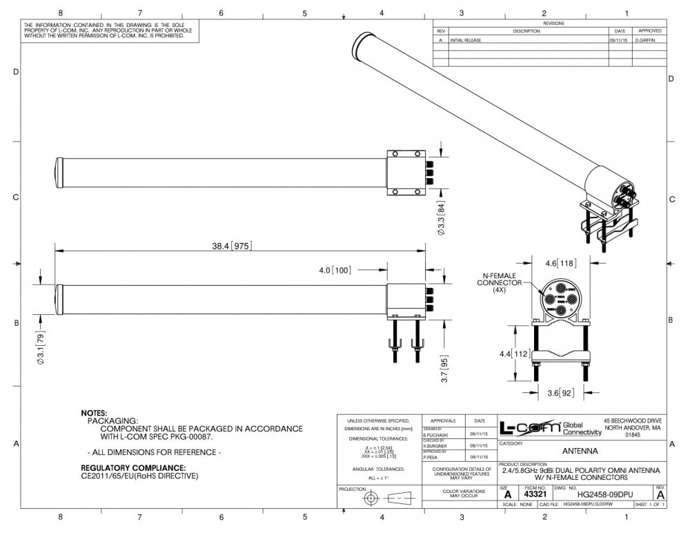 HG2458-09DPU technical document preview