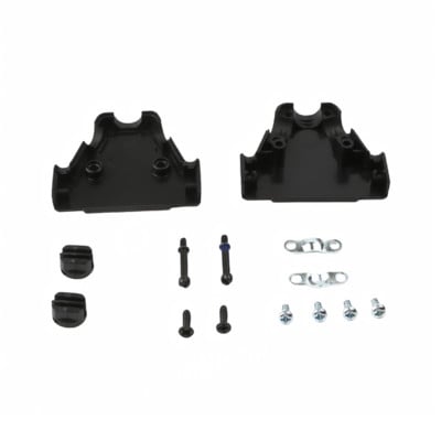 MH CONNECTORS MHTRI-M-9-K D-Sub Backshell Hood