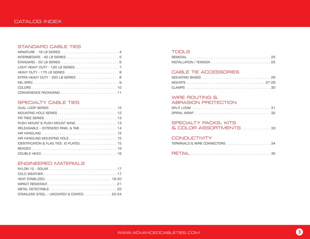 ACT catalogue preview, page 3