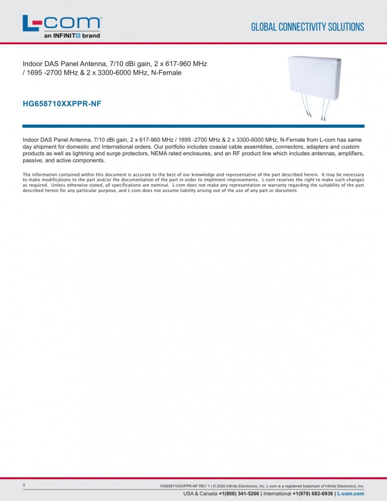 HG658710XXPPR-NF datasheet page 3