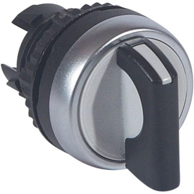 Osmoz non Illuminated standard handle selector switch - 2 stay-put positions - black for sale