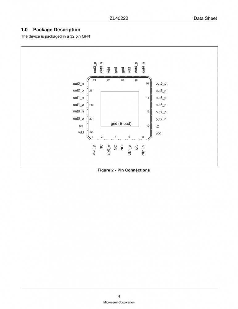 ZL40222 datasheet page 4