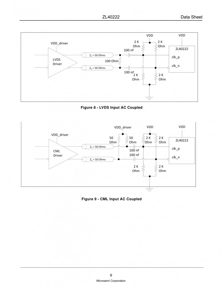 ZL40222 datasheet page 9