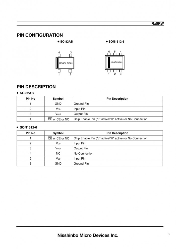 RD5RW datasheet page 3