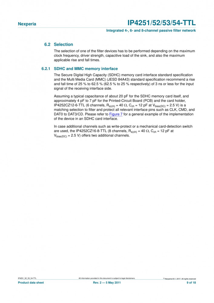 IP4254 documentation page 9