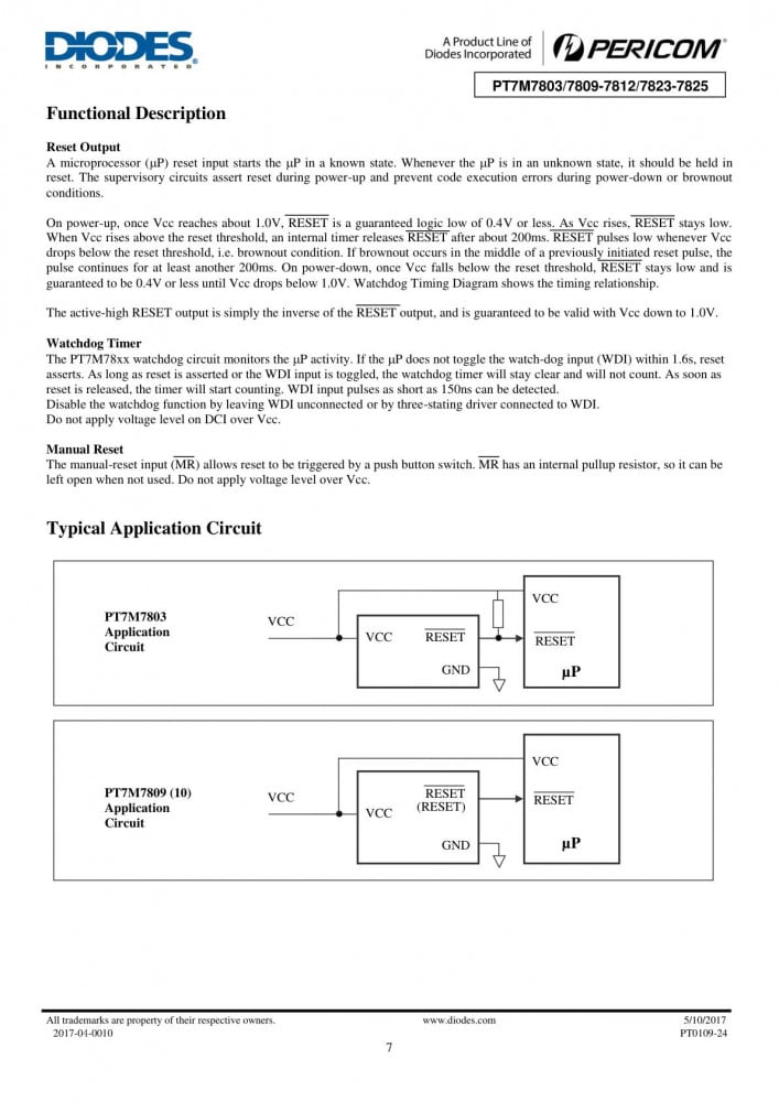 PT7M78xx datasheet page 7