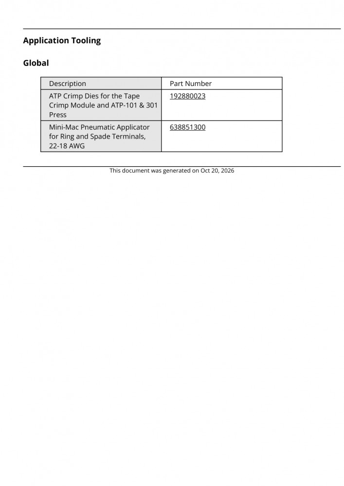 MOLEX 193240026 document image, page 3
