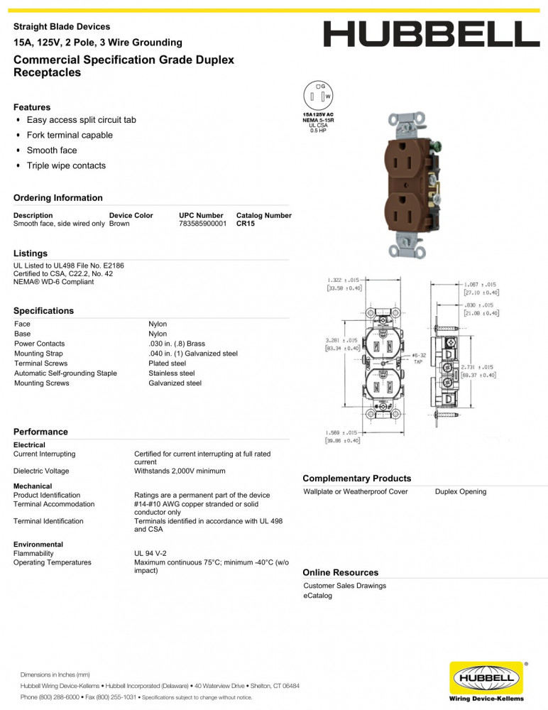 CR15 product documentation image