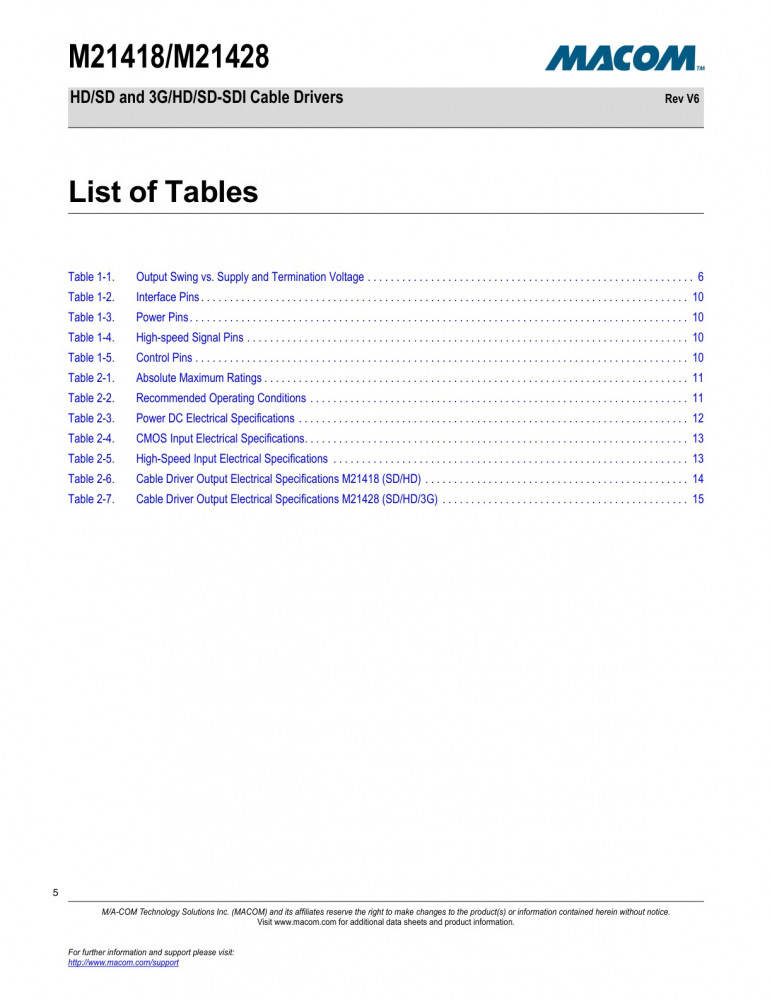 M21418G-12 technical document page 5