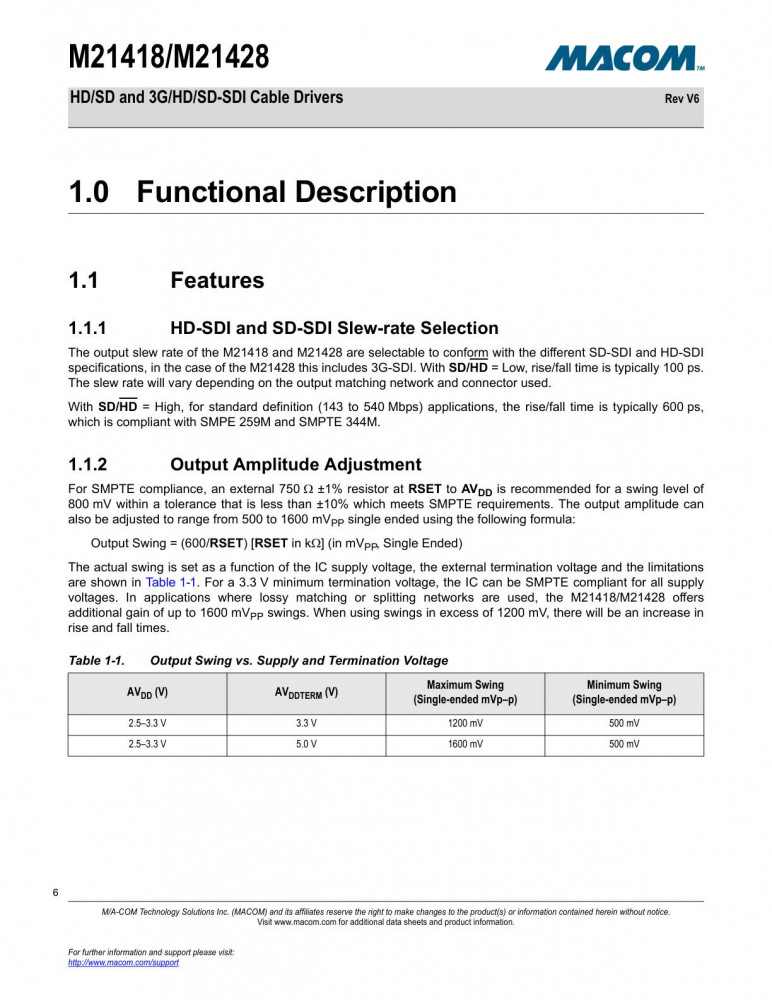 M21418G-12 technical document page 6