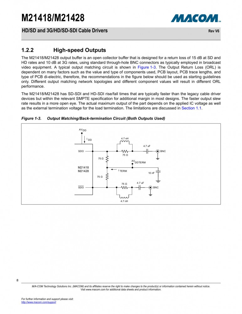 M21418G-12 technical document page 8