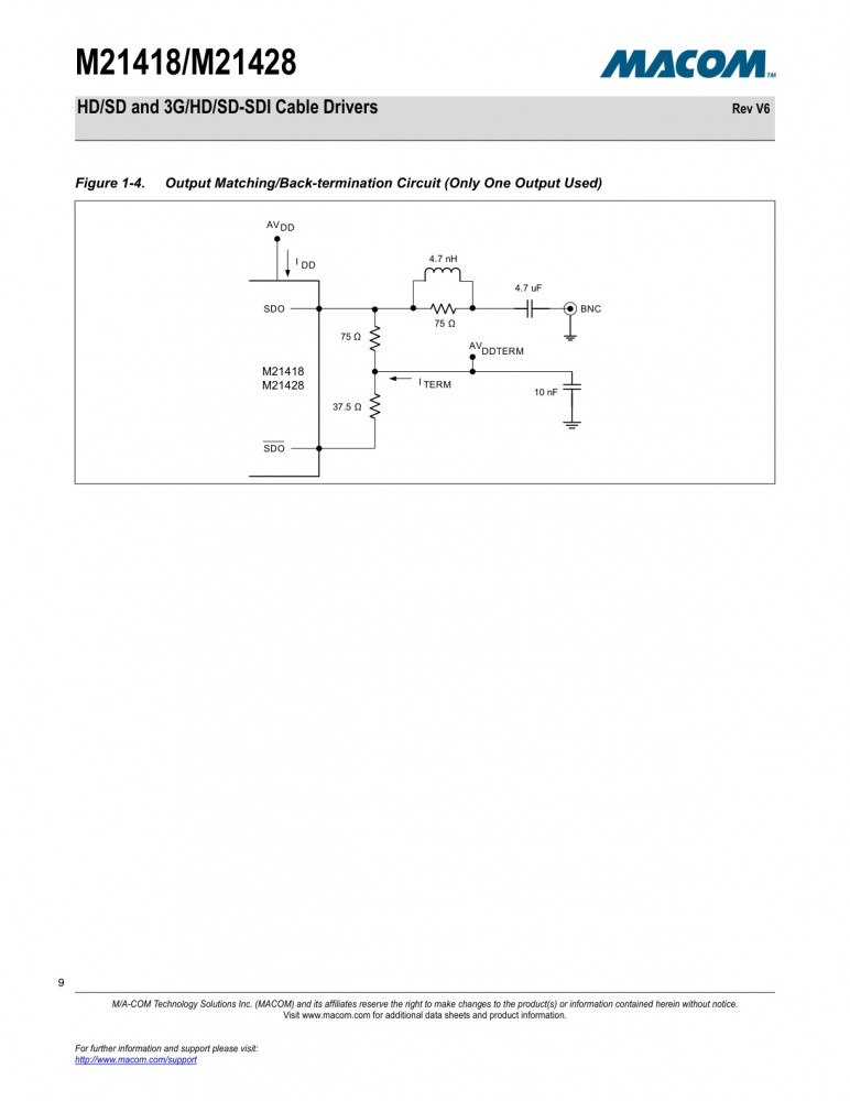 M21418G-12 technical document page 9