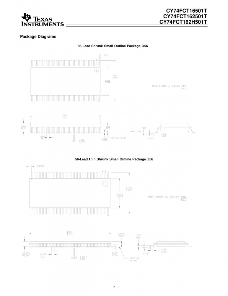 74FCT162501ETPACT datasheet page 7
