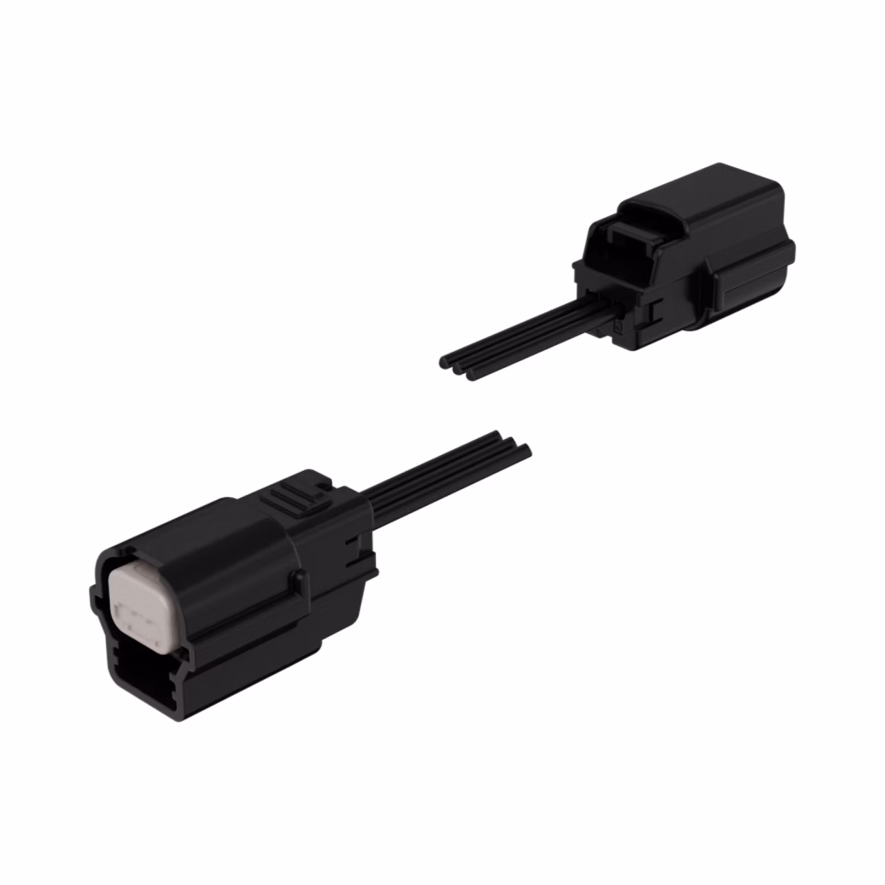 MX64 Female-to-MX64 Female Off-the-Shelf (OTS) Cable Assembly, Single Row, 150.00mm Length, Tin (Sn) Plating, 3 Circuits, Black for sale